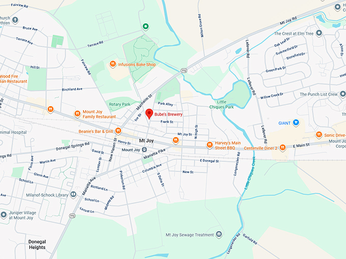 16. bube's brewery map