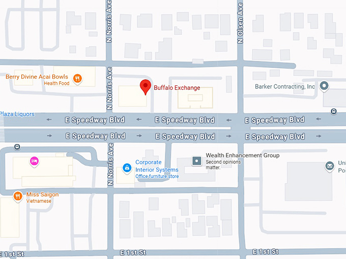 16. buffalo exchange map