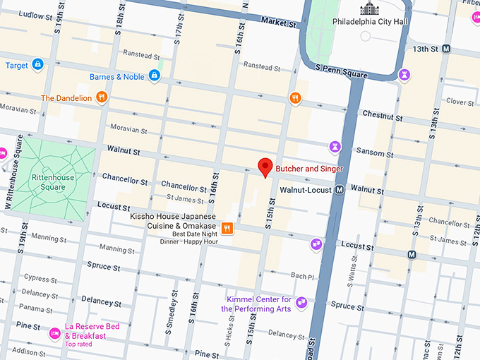 butcher and singer map