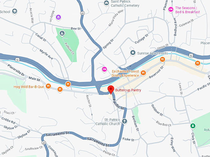 16. buttercup pantry restaurant map