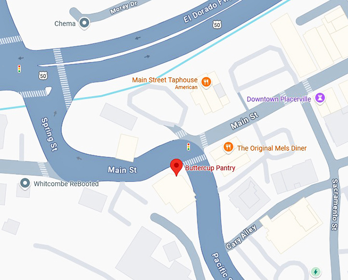 16. buttercup pantry map