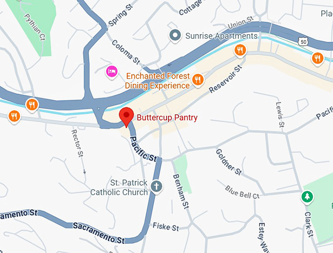 16. buttercup pantry map