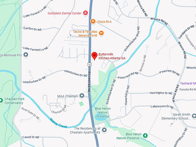 16. buttermilk kitchen map