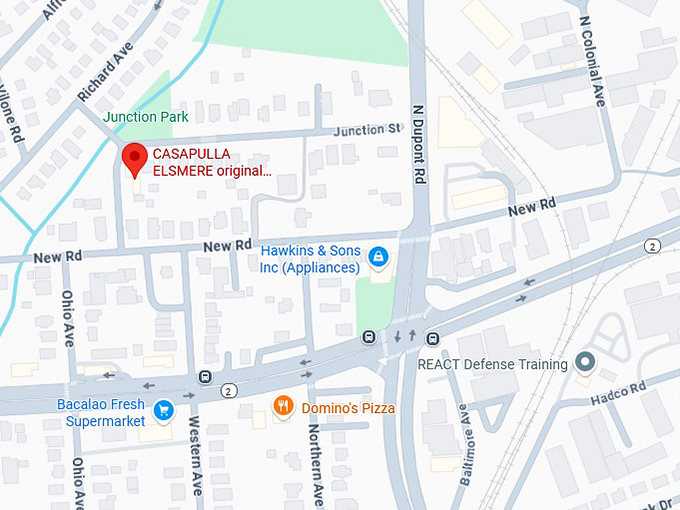 16. 514 Casapulla Ave, Wilmington, DE 19805, United States map