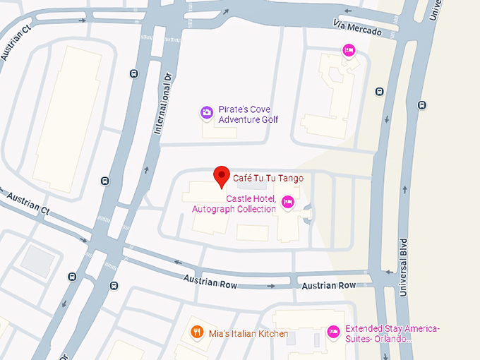 16. cafe' tu tu tango map