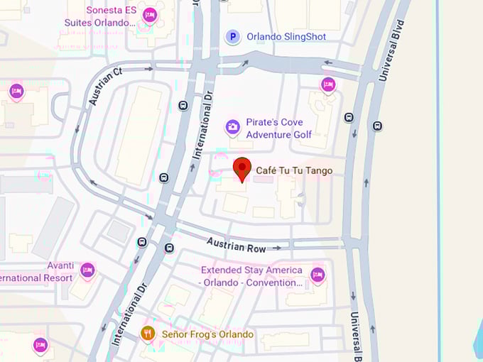 16. cafe' tu tu tango map