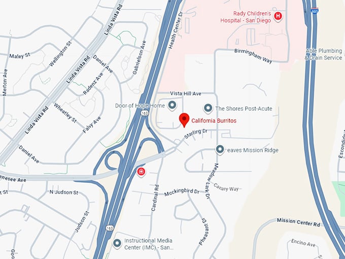 16. california burritos map