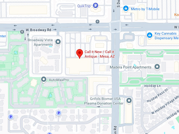 16. call it new call it antique mesa, az map