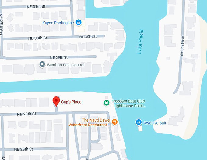 16. cap&rsquo;s place map