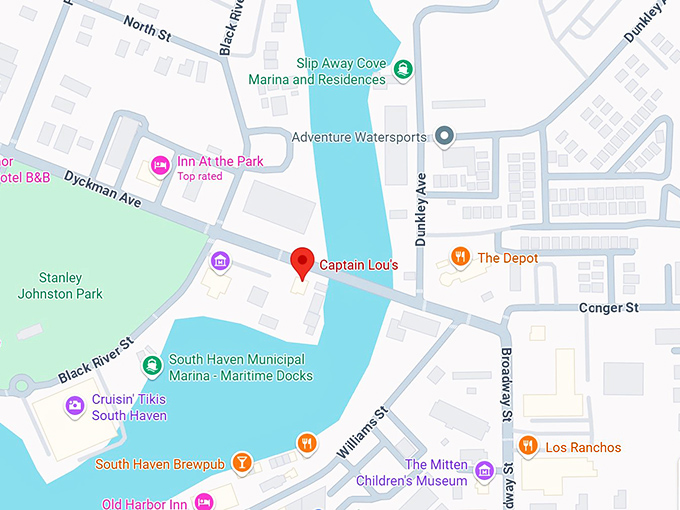 16. captain lou's map