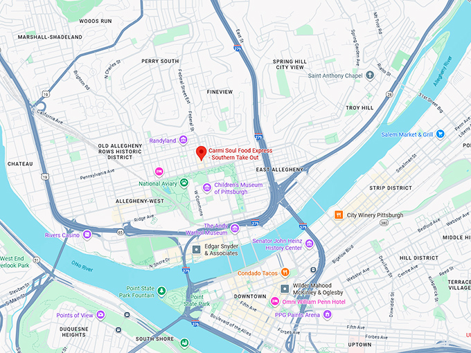 16. carmi soul food express southern kitchen map