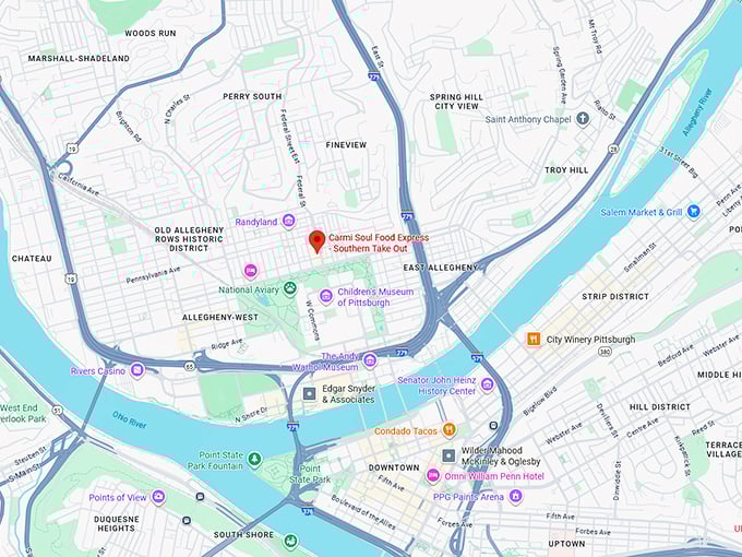 16. carmi soul food express southern kitchen map