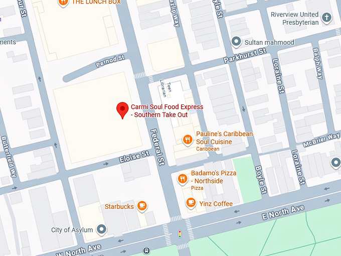 16. carmi soul food express southern kitchen map