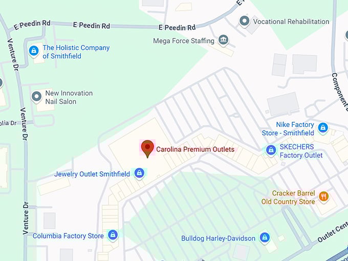 16. carolina premium outlets map