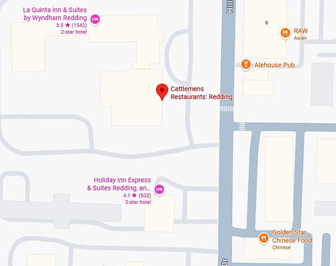 16. cattlemens restaurants redding map