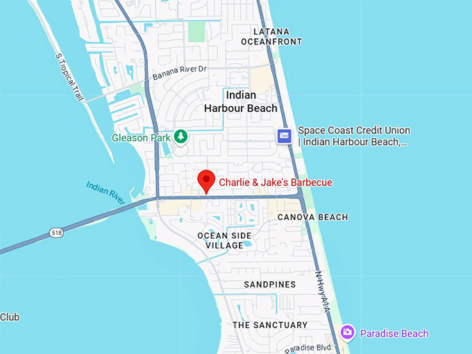 16. charlie & jake&rsquo;s beachside map