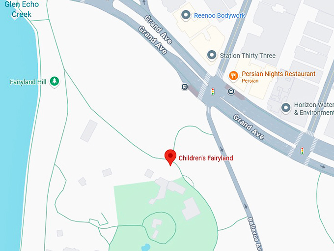 16. children's fairyland map