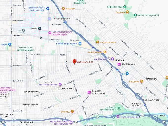 16. chili john&rsquo;s map