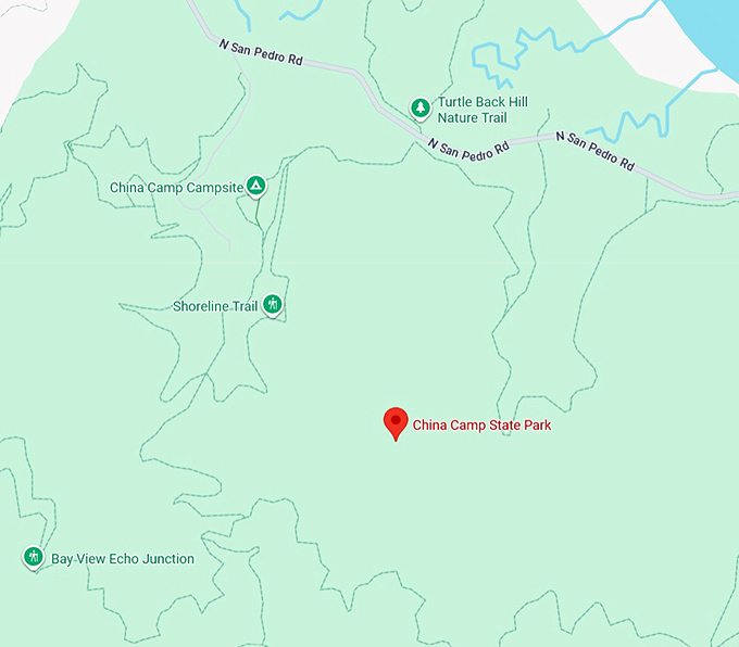 16. china camp state park map
