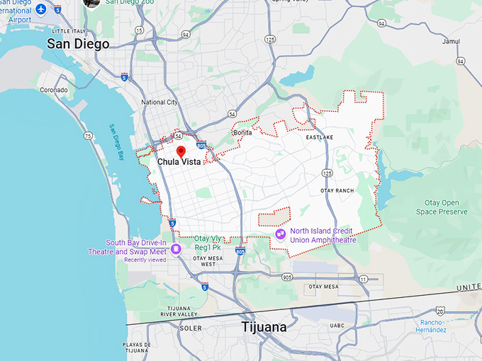16. chula vista map