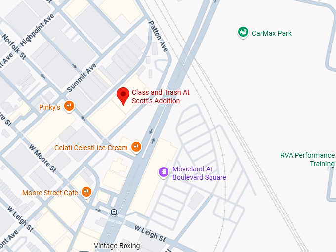 16. class and trash at scott&rsquo;s addition map