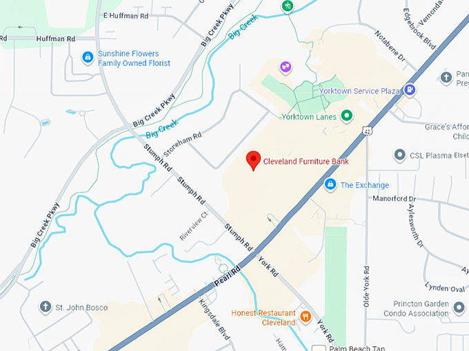 16. cleveland furniture bank map