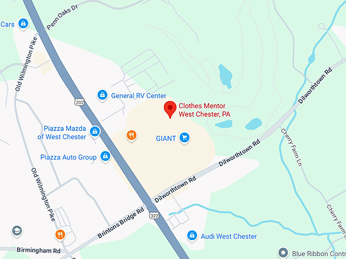 16. clothes mentor map