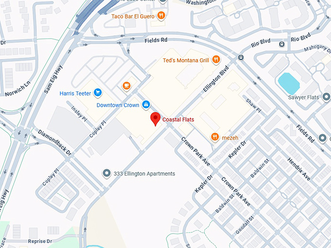 16. coastal flats map