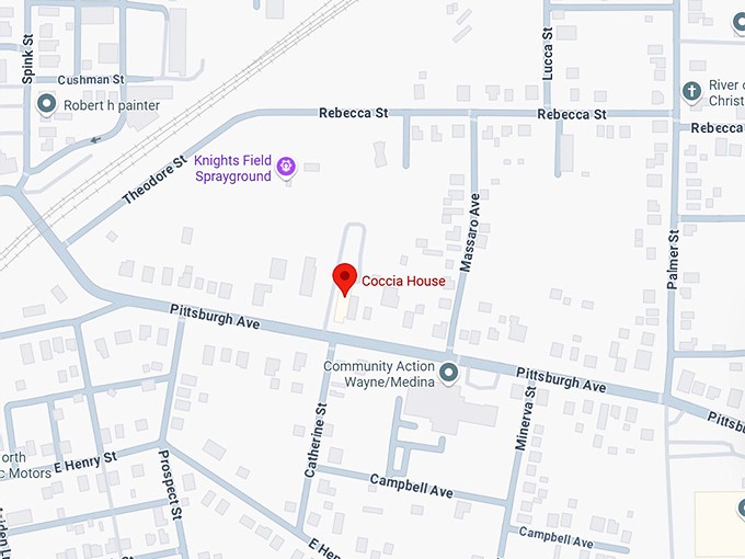 16. coccia house map