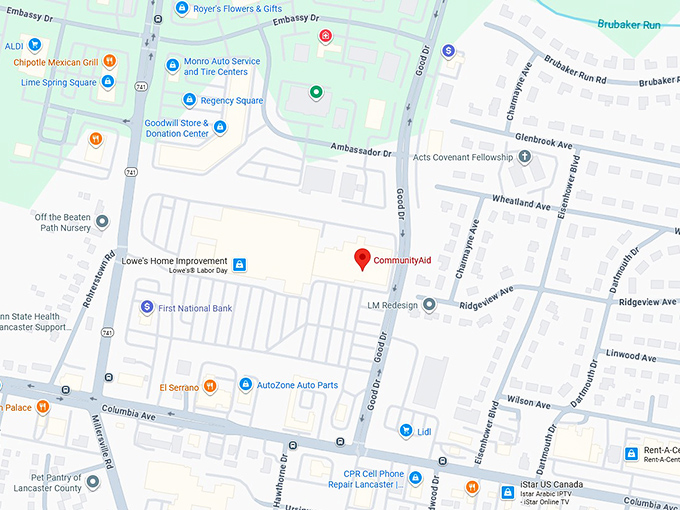 16. communityaid map