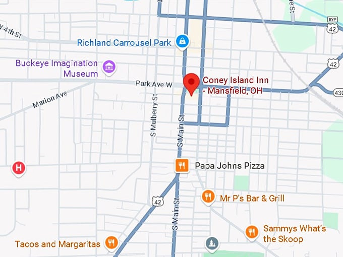 16. coney island inn map
