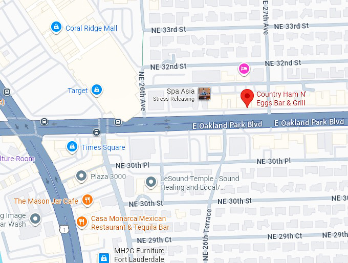 16. country ham n' eggs map