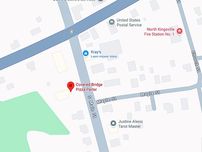 16. covered bridge pizza parlor map