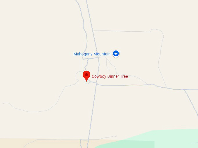 16. cowboy dinner tree map