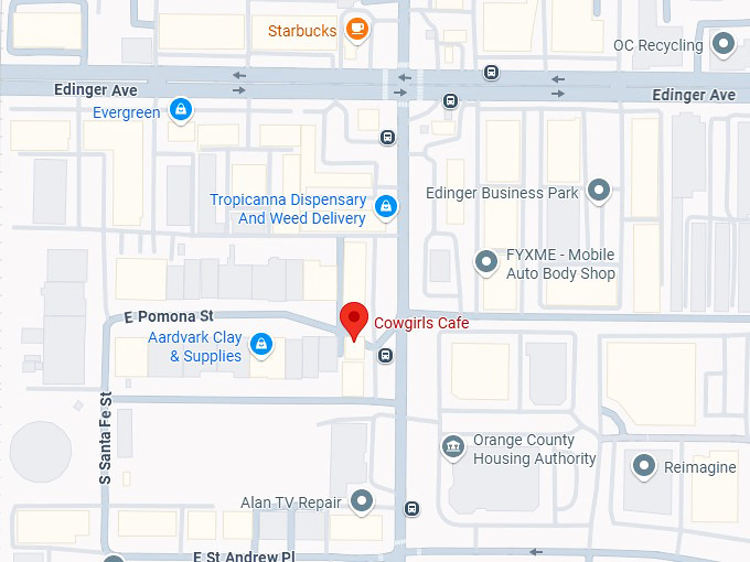 16. cowgirls cafe map