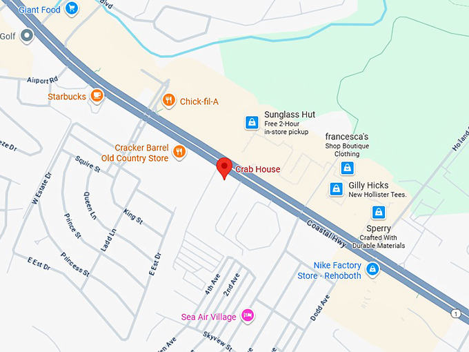 16. crab house map