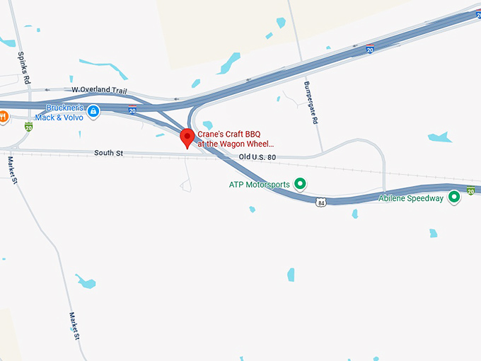 16. crane&rsquo;s craft bbq at the wagon wheel dance hall map