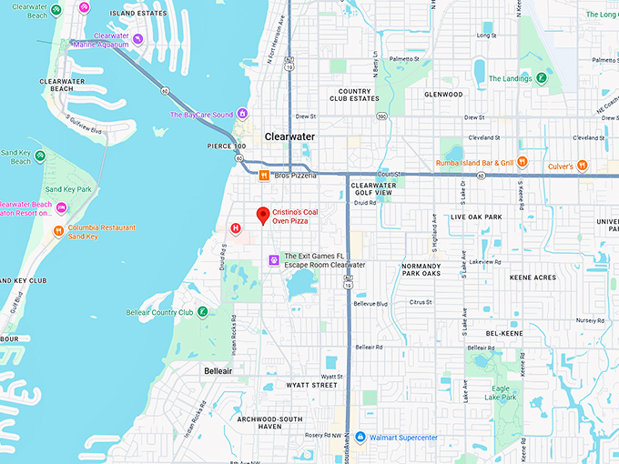 16. cristino's coal oven pizza map