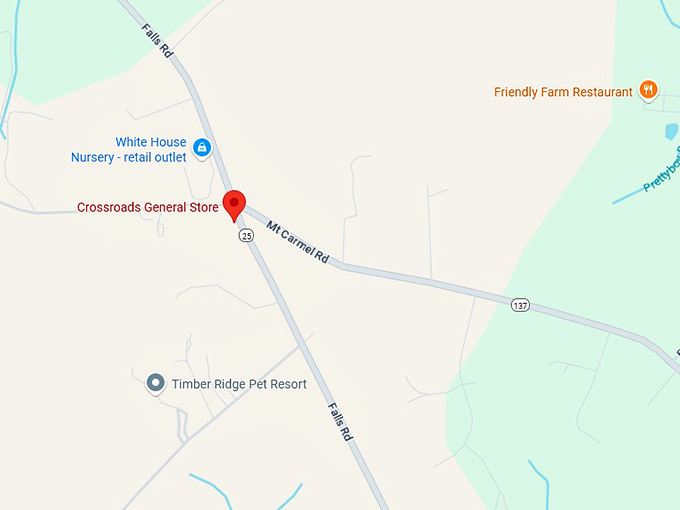 16. crossroads general store map