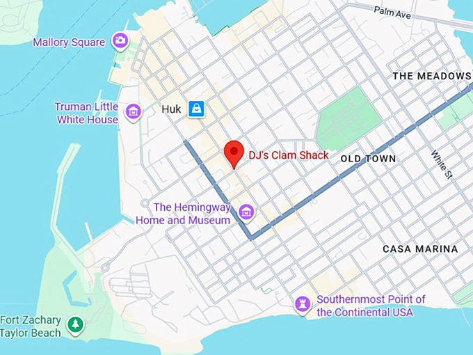 16. dj&rsquo;s clam shack
