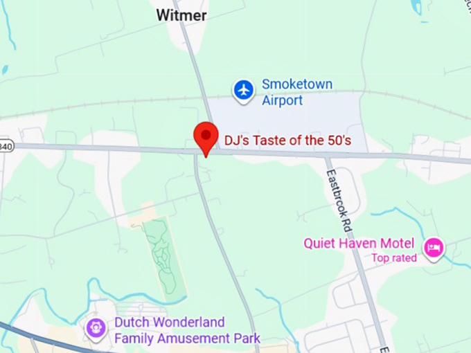 16. dj's taste of the 50's map