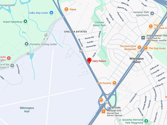 16. dairy palace map