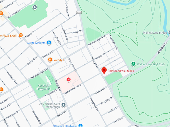 16. dalessandro&rsquo;s steaks map