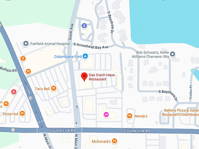 16. das dutch haus restaurant map