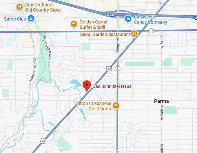 16. das schnitzel haus map