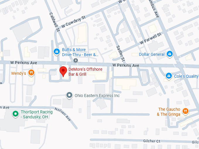 demore's offshore bar & grill map