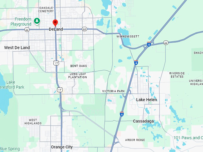 deland map