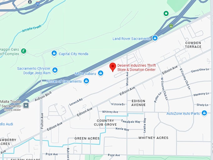 16. deseret industries thrift store & donation center map