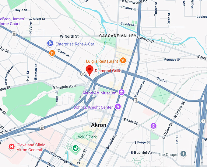 16. diamond grille map