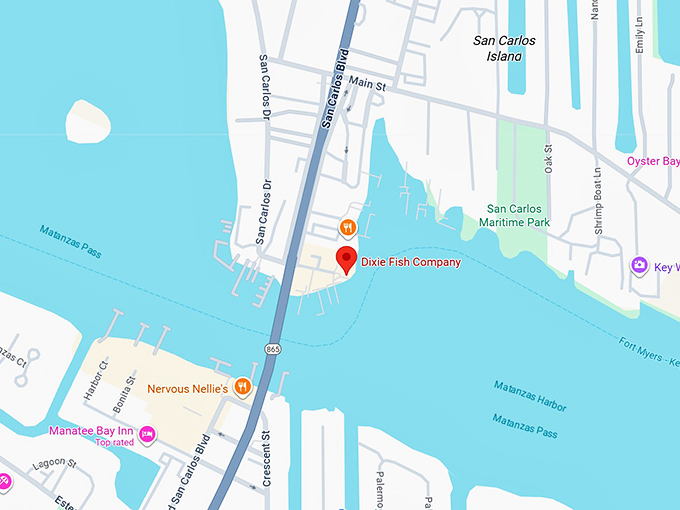 16. dixie fish company map